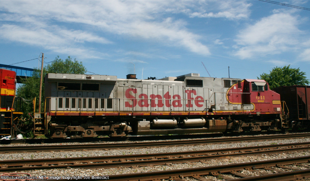 BNSF 641 on CSX K044